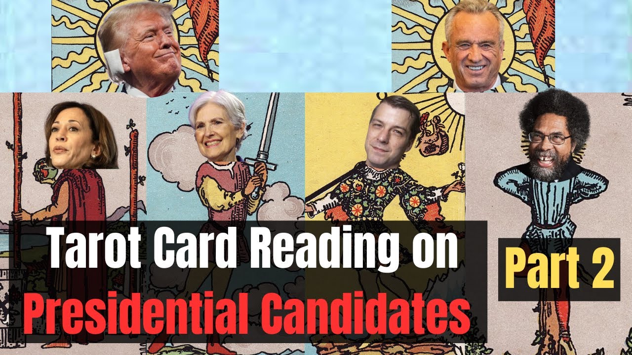 Tarot Card Readings on Presidential Candidates - Part 2 - YouTube