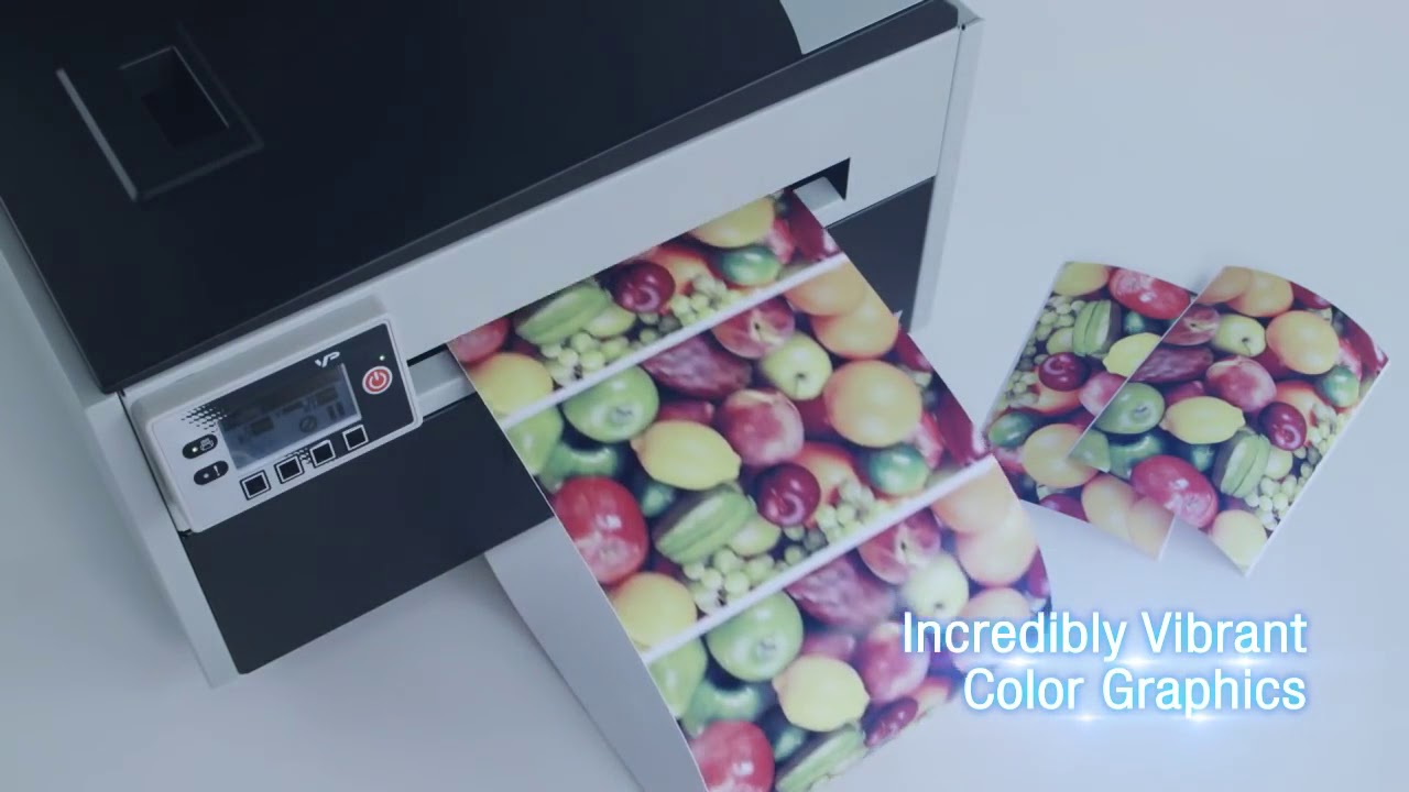 VIPcolor VP700 Color Label Printer - YouTube