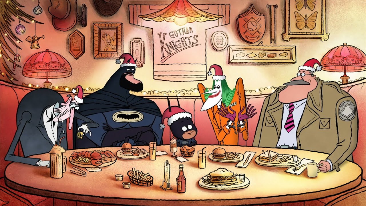 Merry Little Batman Ending Batman Christmas Movie Damian & Batman ...