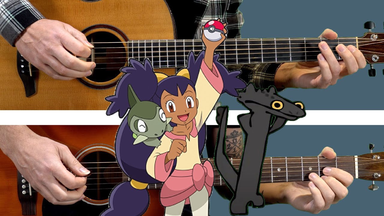 Driftveil City - Toothless Dancing Meme - EASY GUITAR TAB + TUTORIAL ...