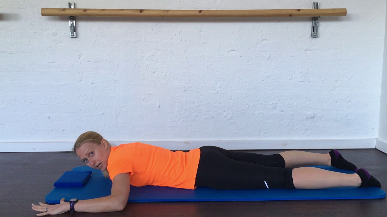 How to Strengthen Your Back Using a Pilates Swan Dive - YouTube