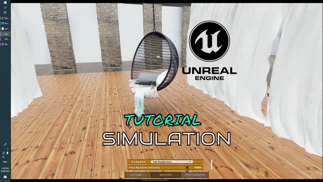 Tutorial How To Make Swing Cloth Curtain In Unreal Engine 5 Tutorial How To Make Swing Cloth Curtain In Unreal Engine 5
