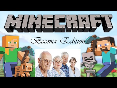 Minecraft Boomer Edition - YouTube