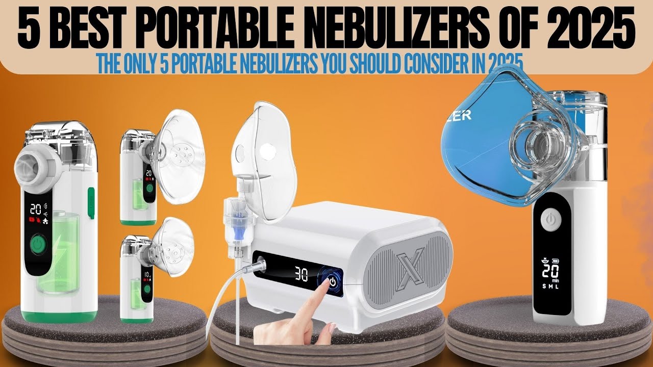 5 Best Portable Nebulizers of 2025 (Bouldon vs. MIKISS) - YouTube