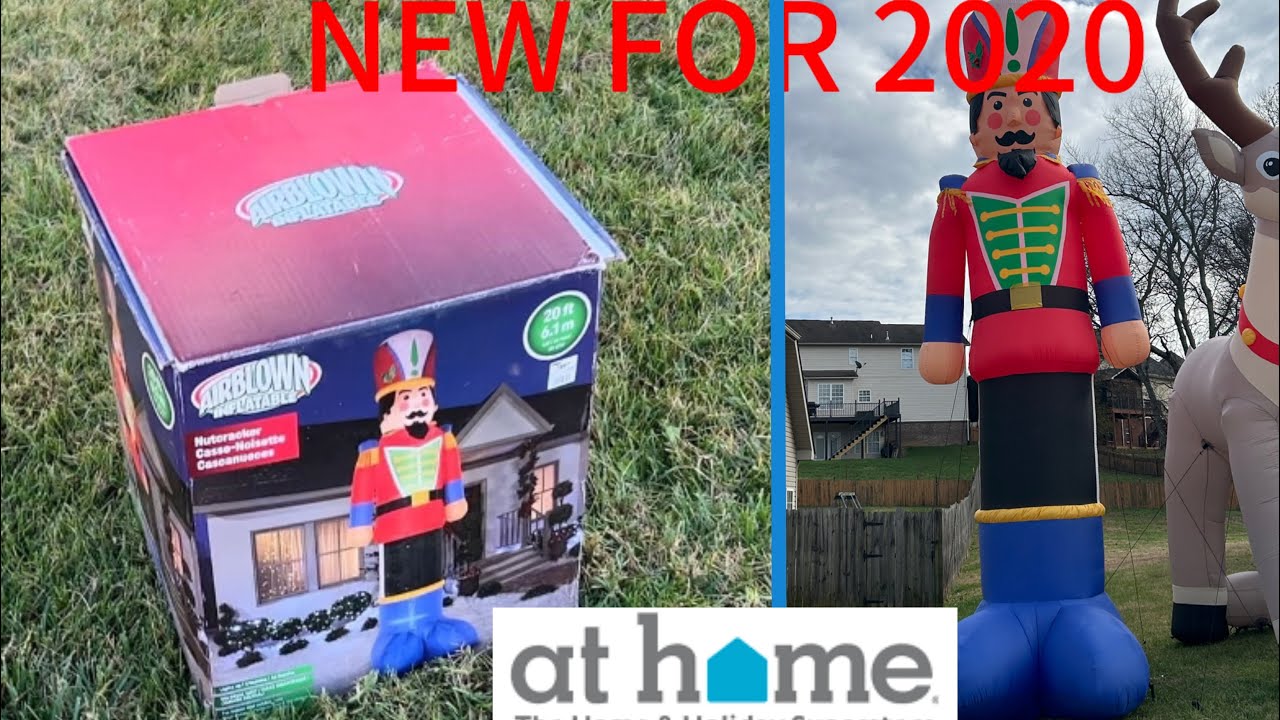 20ft Nutcracker Inflatable Review! - YouTube