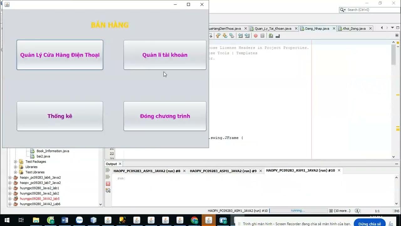 haopv pc09283 asm2 java2 - YouTube