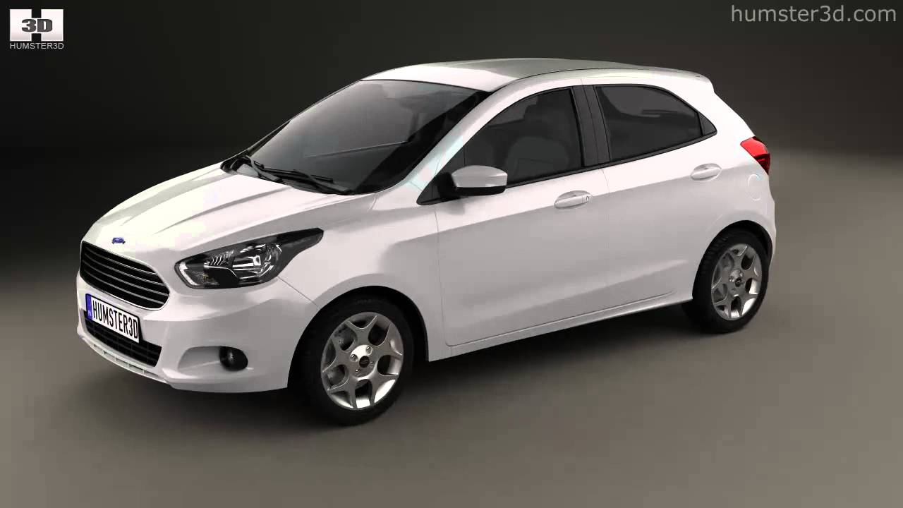Ford Ka 2017 3D model by 3DModels.org - YouTube
