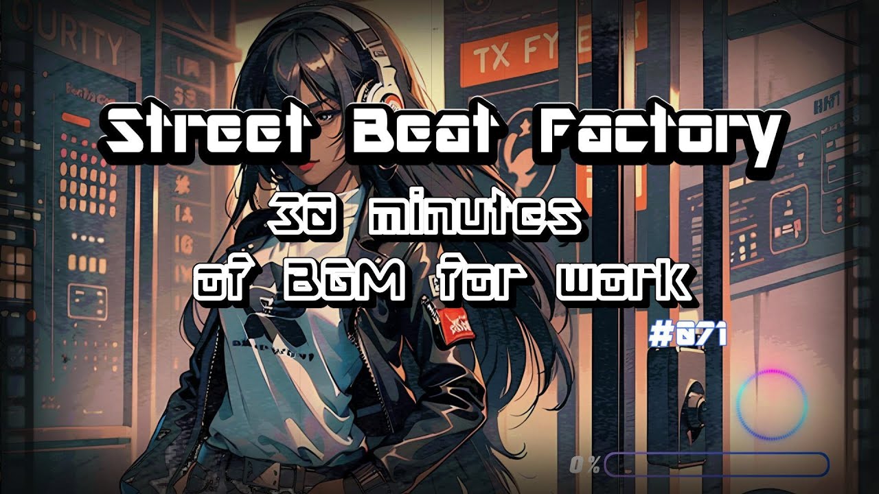 SBF【30 minutes of BGM for work】 #071 #作用用BGM #BGM #hiphop - YouTube