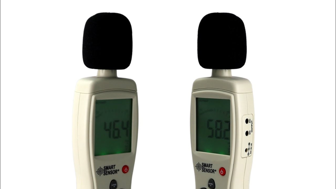 AS824 SMART SENSOR SOUND LEVEL METER #bd - YouTube