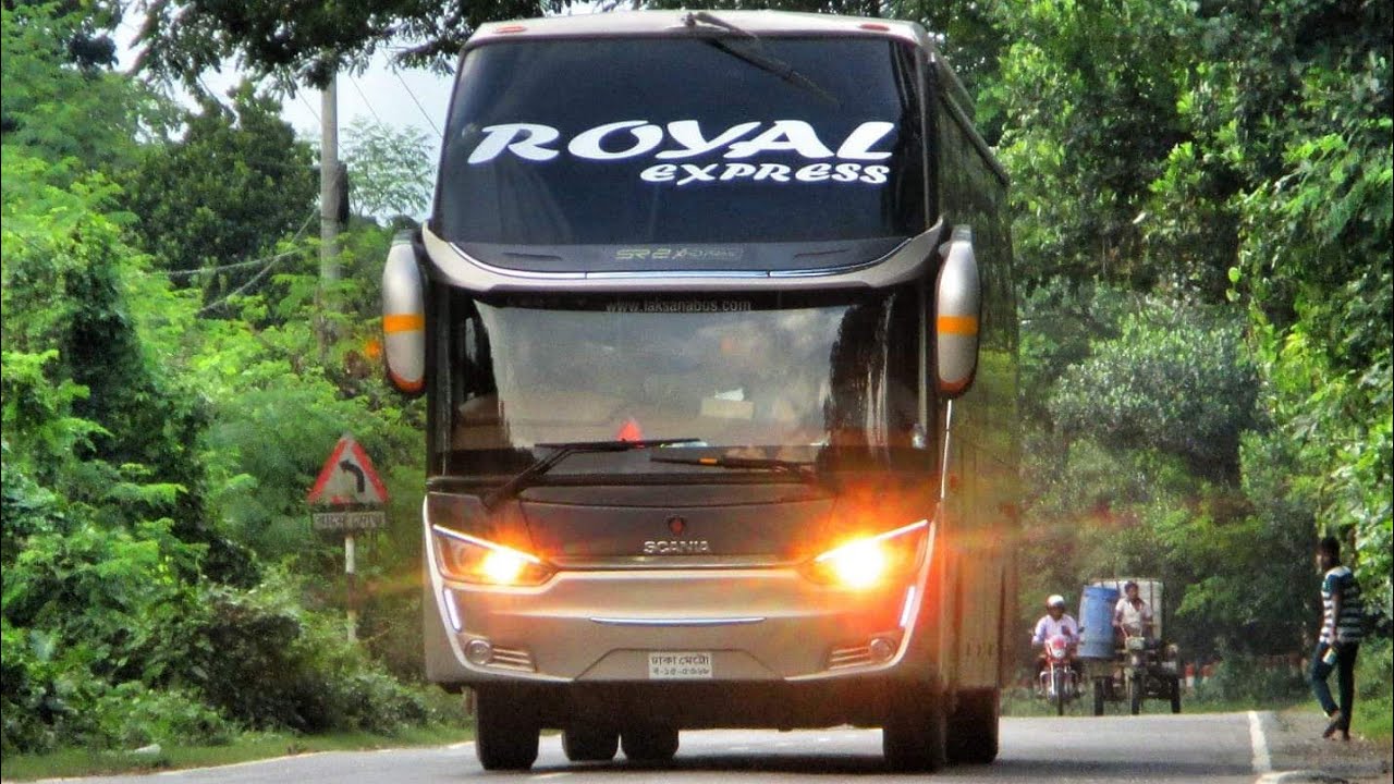 Royal Express Scania K360 High deck Legacy SR2 XHD Prime Laksana Live ...