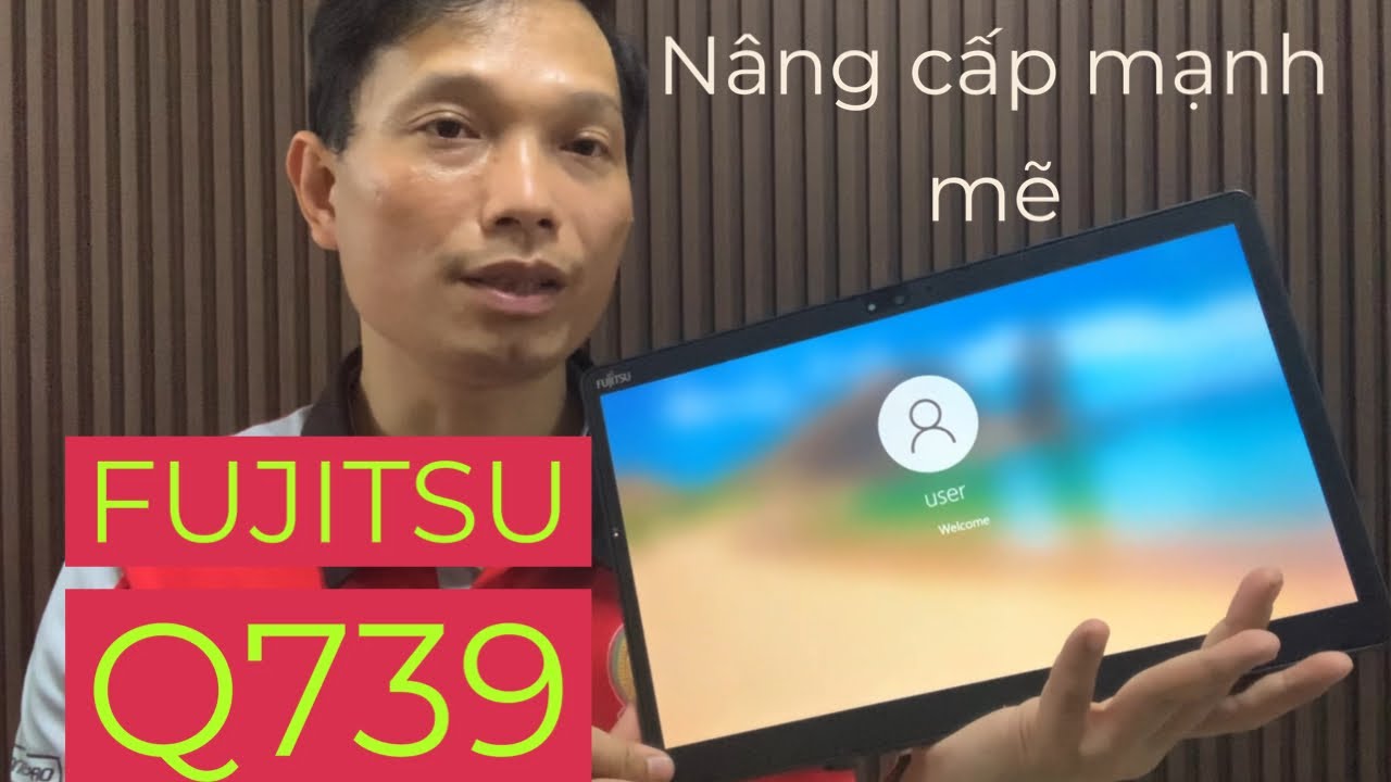 Fujitsu Stylistic Q739, nâng cấp mạnh mẽ từ phiên bản tiền nhiệm - YouTube