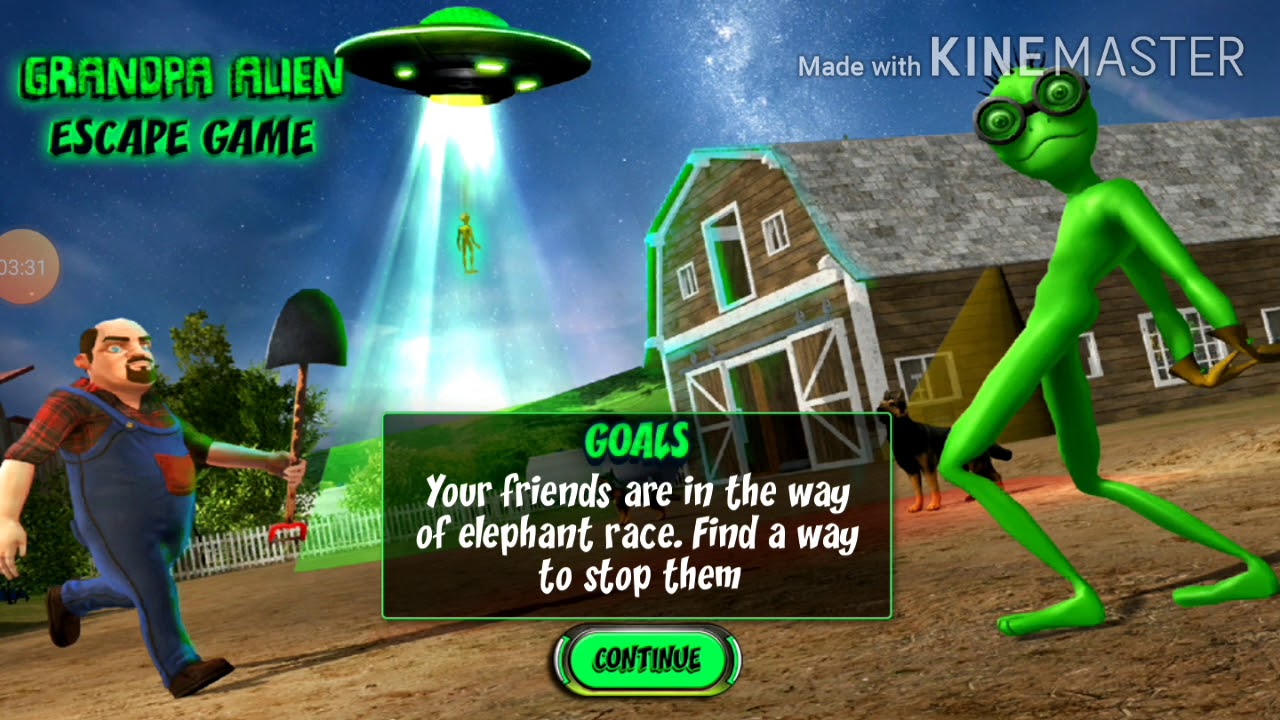Grandpa Alien Escape - YouTube