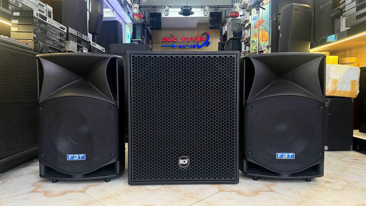 Em Ghép FBT Cùng RCF - Combo Sản Xuất Tại "Italy" Hàng Chất Âu Quá Mê ...