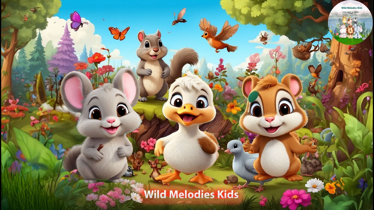 Lovely Animal Sounds: Mice, Antelope, Osprey, Duck, Monkey, Chipmunk ...