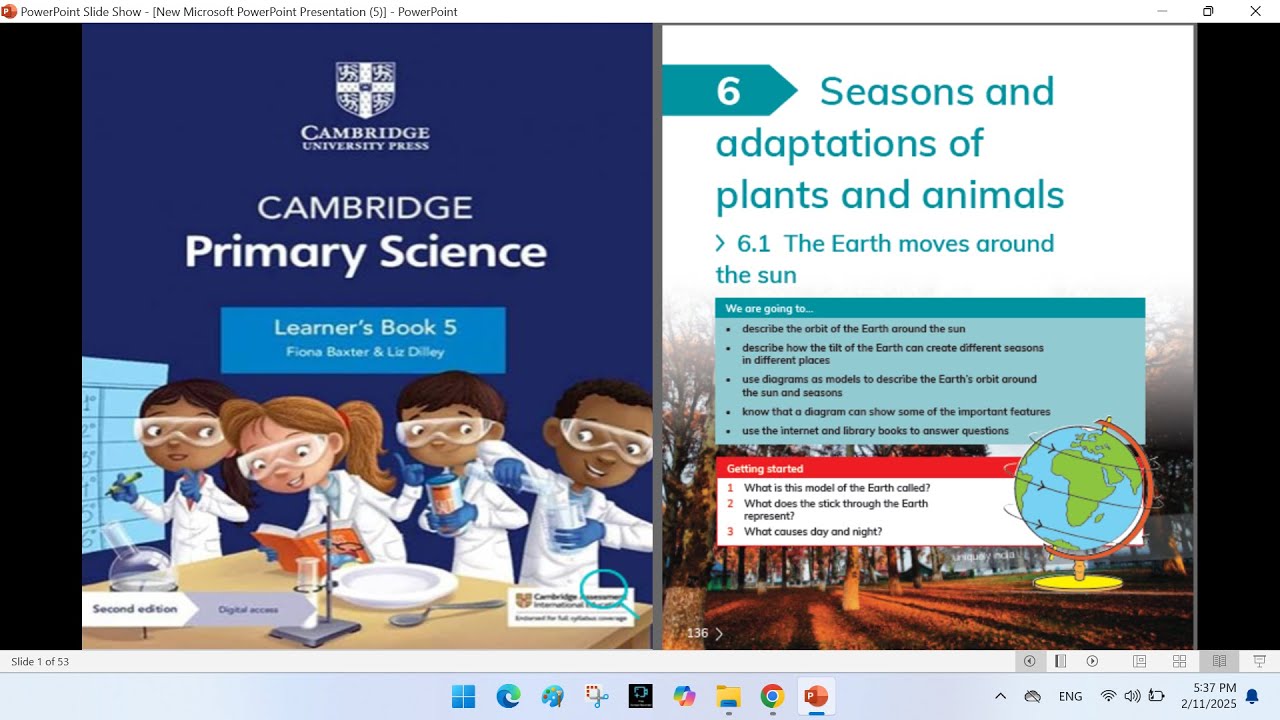 6.1 Seasons & Adaptations of Plants & Animals | Cambridge Primary ...