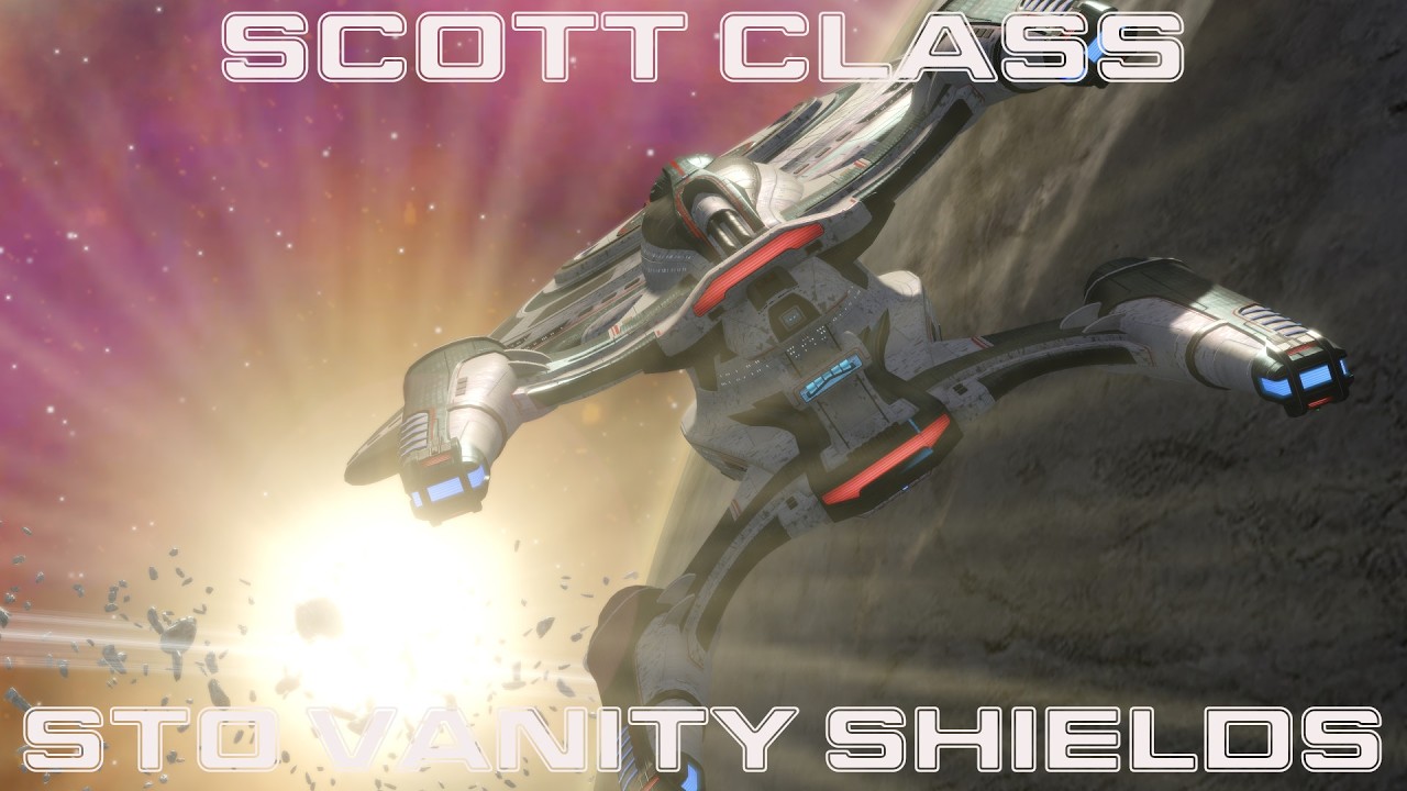 Star Trek Online - Scott Class Dilithium Vanity Shield Visuals - YouTube