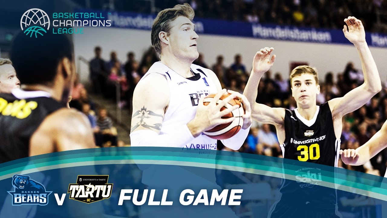 Bakken Bears v BC Tartu - Full Qualifier - Basketball Champions League ...