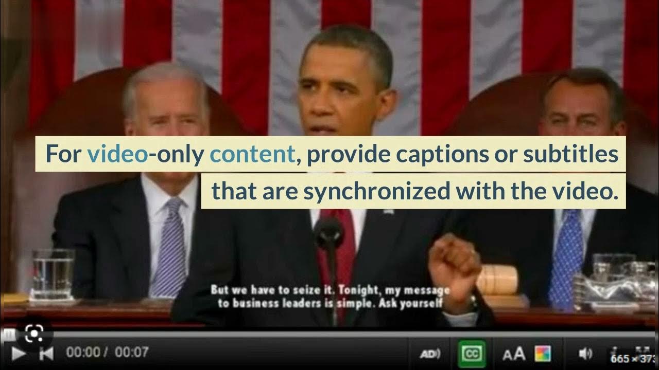 How to implement WCAG 2.1 Success Criteria 1.2.9 Audio-only (Live) in code with examples - YouTube