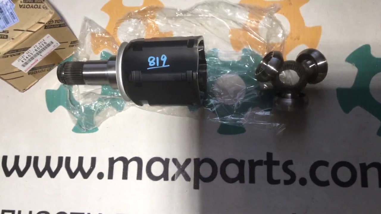 4340360020 43403-60020 Оригинал шрус внутренний граната Toyota Prado ...