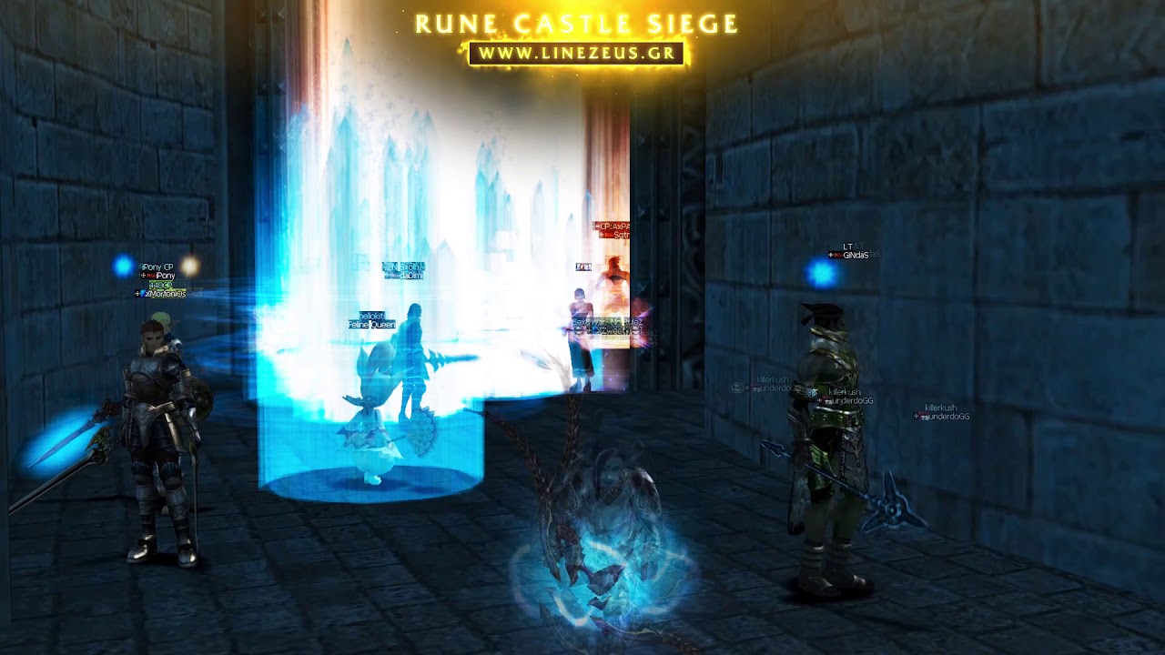 L2 Zeus x5 - First Rune siege 13.01.2019 - YouTube