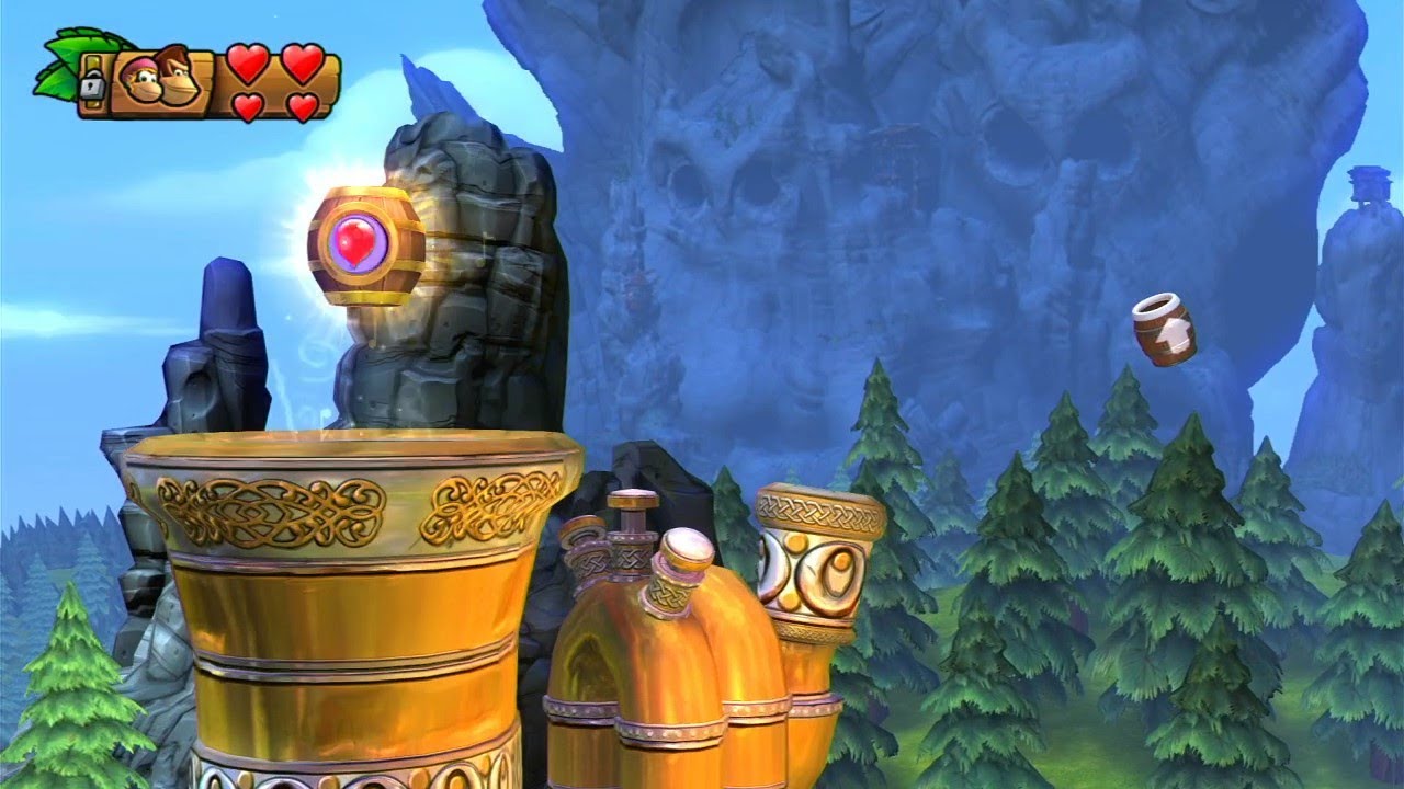 Donkey Kong Country: Tropical Freeze 100% Walkthrough Part 11: World 2 ...
