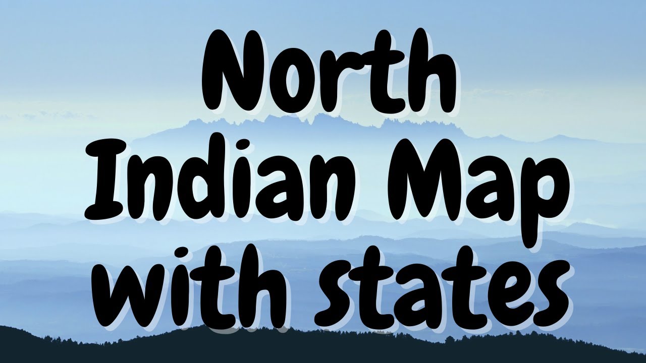 How To Draw North INDIA Map easily|LearningCom - YouTube
