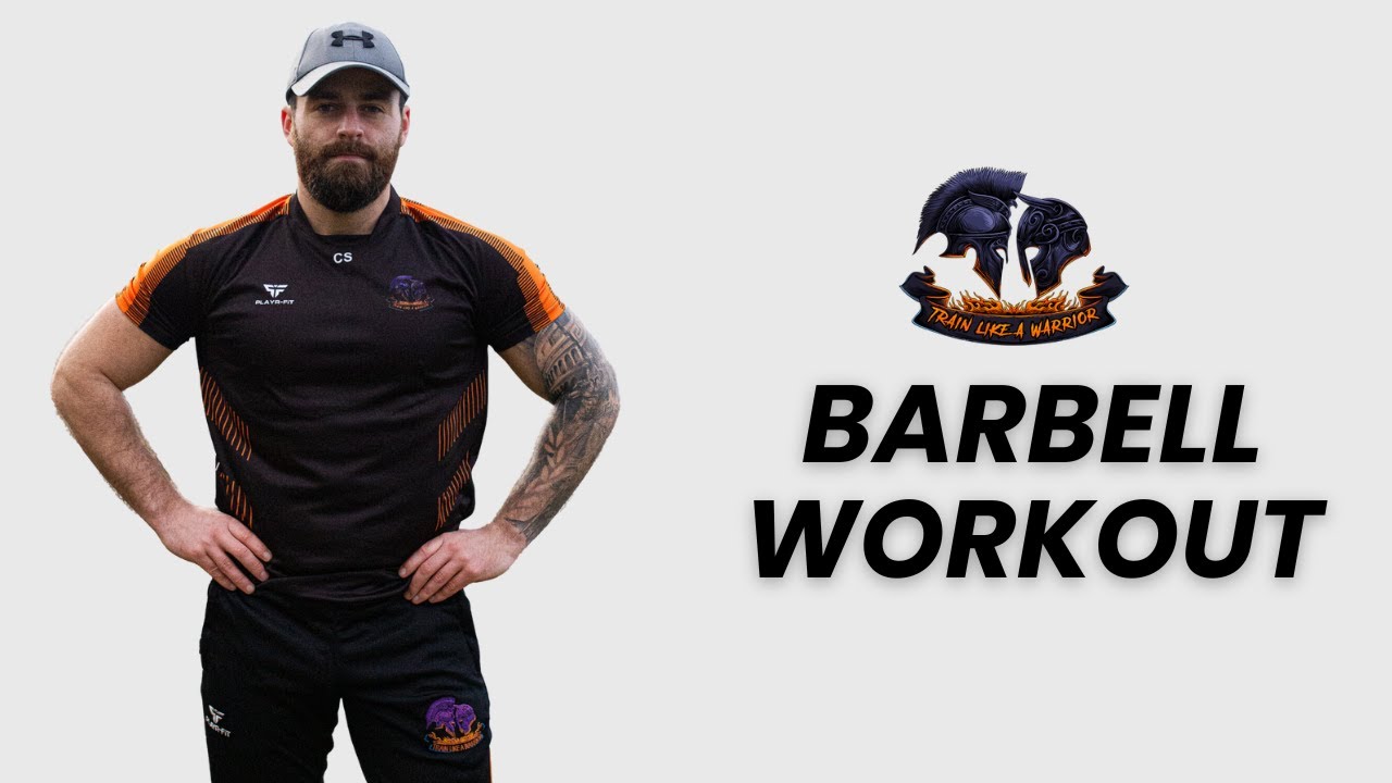 12 MIN BARBELL COMPOUND WORKOUT // with Dumbbell Alternative - YouTube