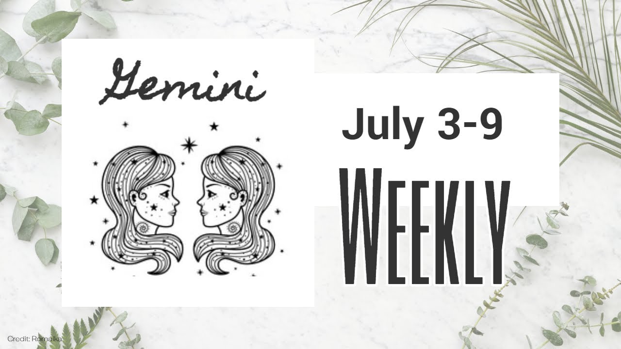 GEMINI 🔮 The Spider's Web 🔮️ July 3 - 9 - YouTube