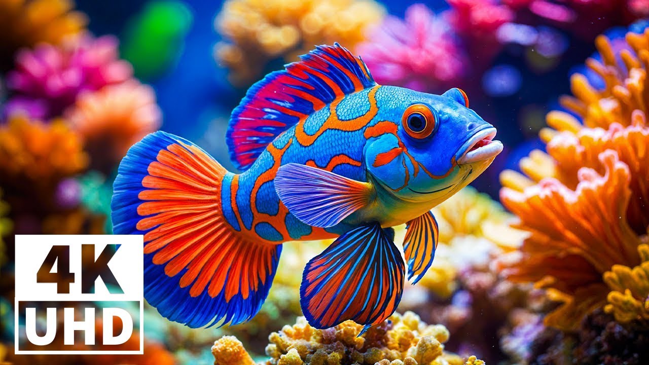 11 Hours Of Beautiful Coral Reef Fish 4K (ULTRA HD) - Relaxing Ocean ...