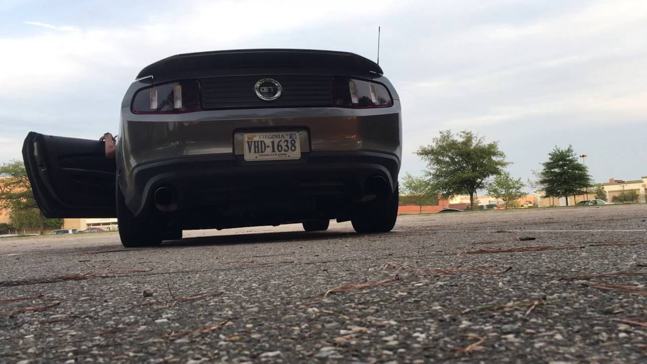 2011 Mustang GT 2 step flame - YouTube
