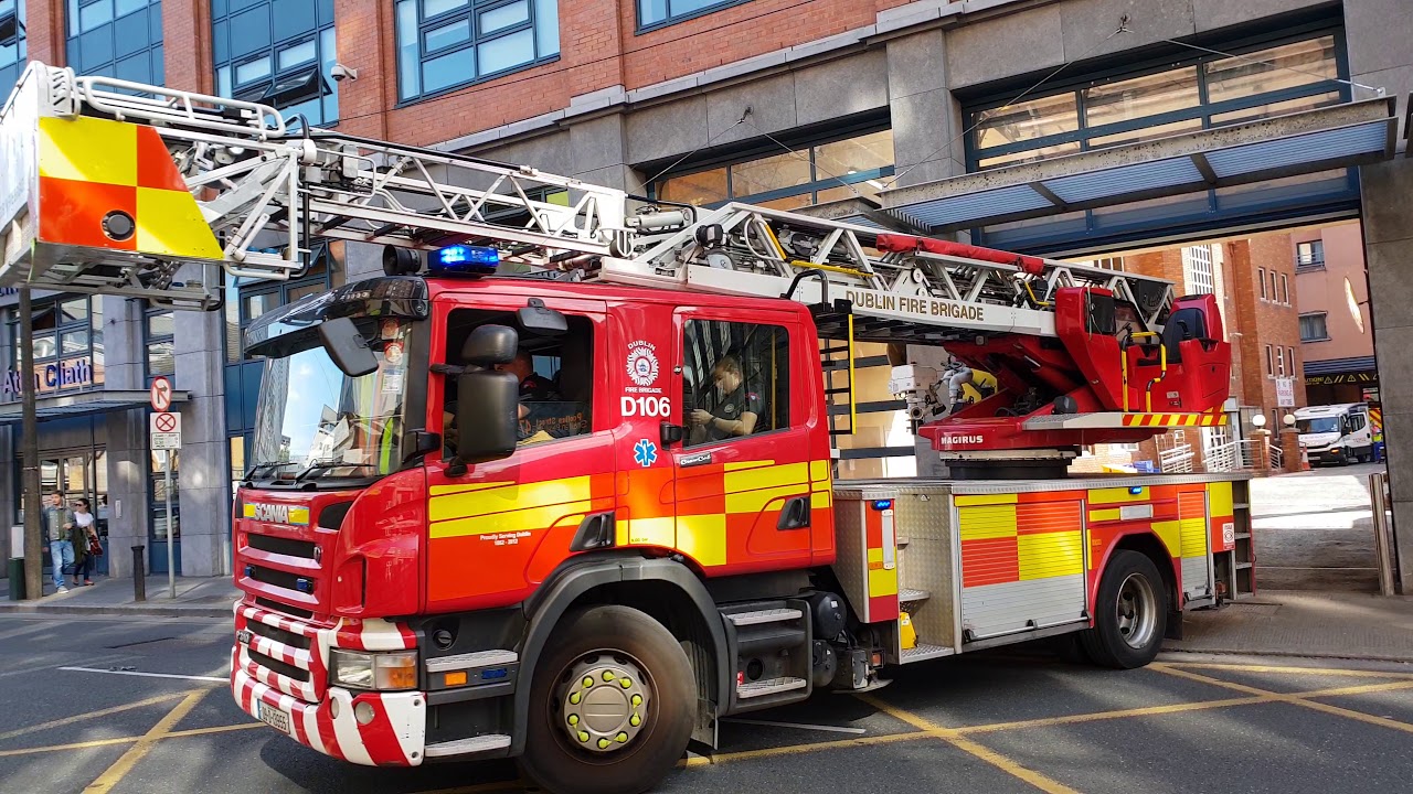 Dublin Fire Brigade / D106 / Scania P320 / Turntable Ladder / Turn Out ...