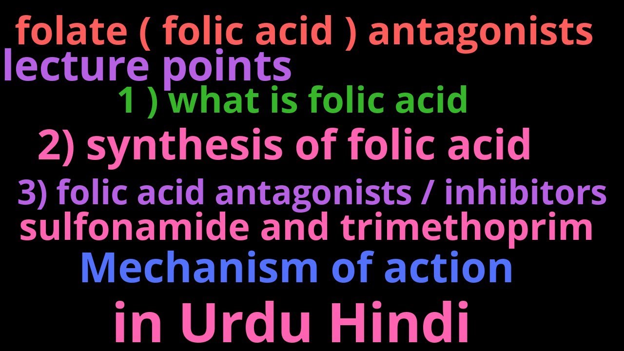 folate (folic acid) antagonists | folic acid synthesis inhibitors ...
