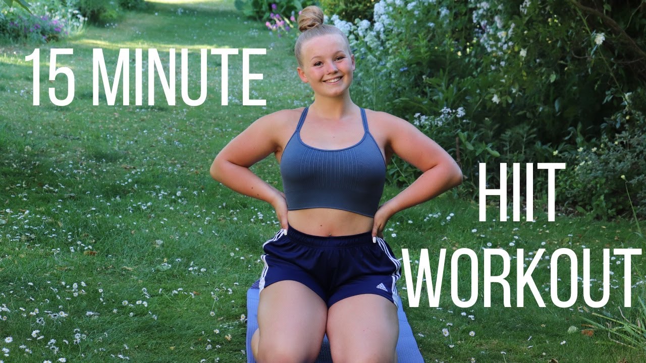 15 MINUTE HIIT WORKOUT - YouTube