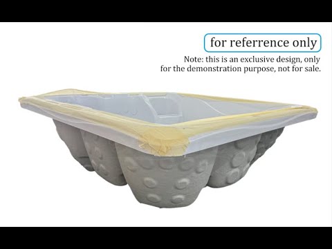 spa hot tub shell, wood-fired hot tub insert, with fiberglass ...