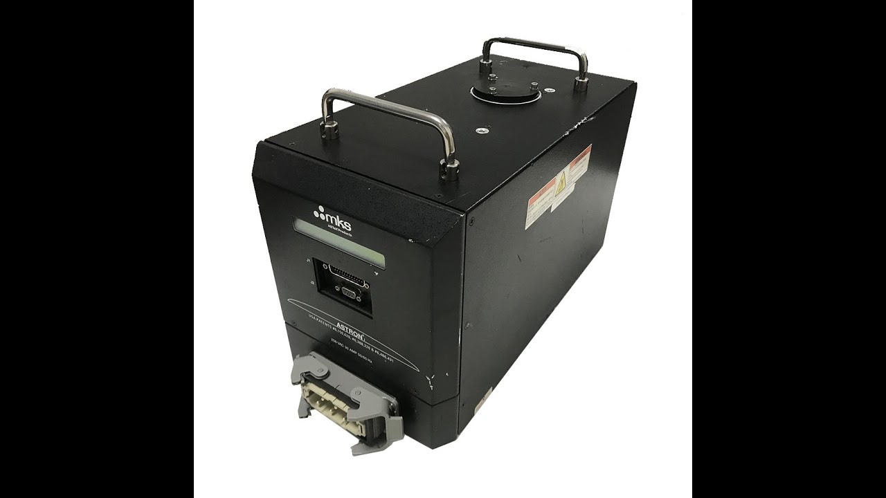 Astroni MKS AX7670-70 Remote Source Plasma - YouTube