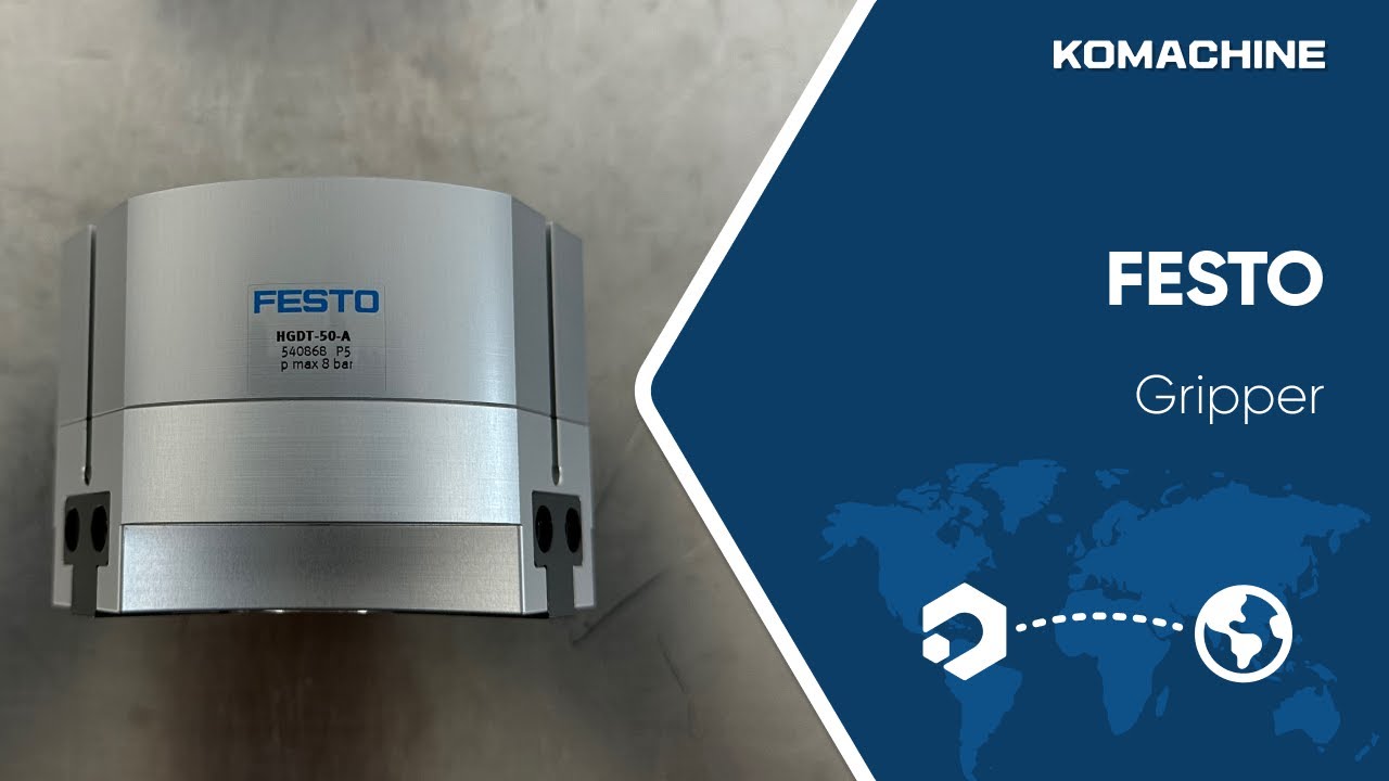 FESTO / Gripper (HGDT-50-A) / INV-03106 - YouTube