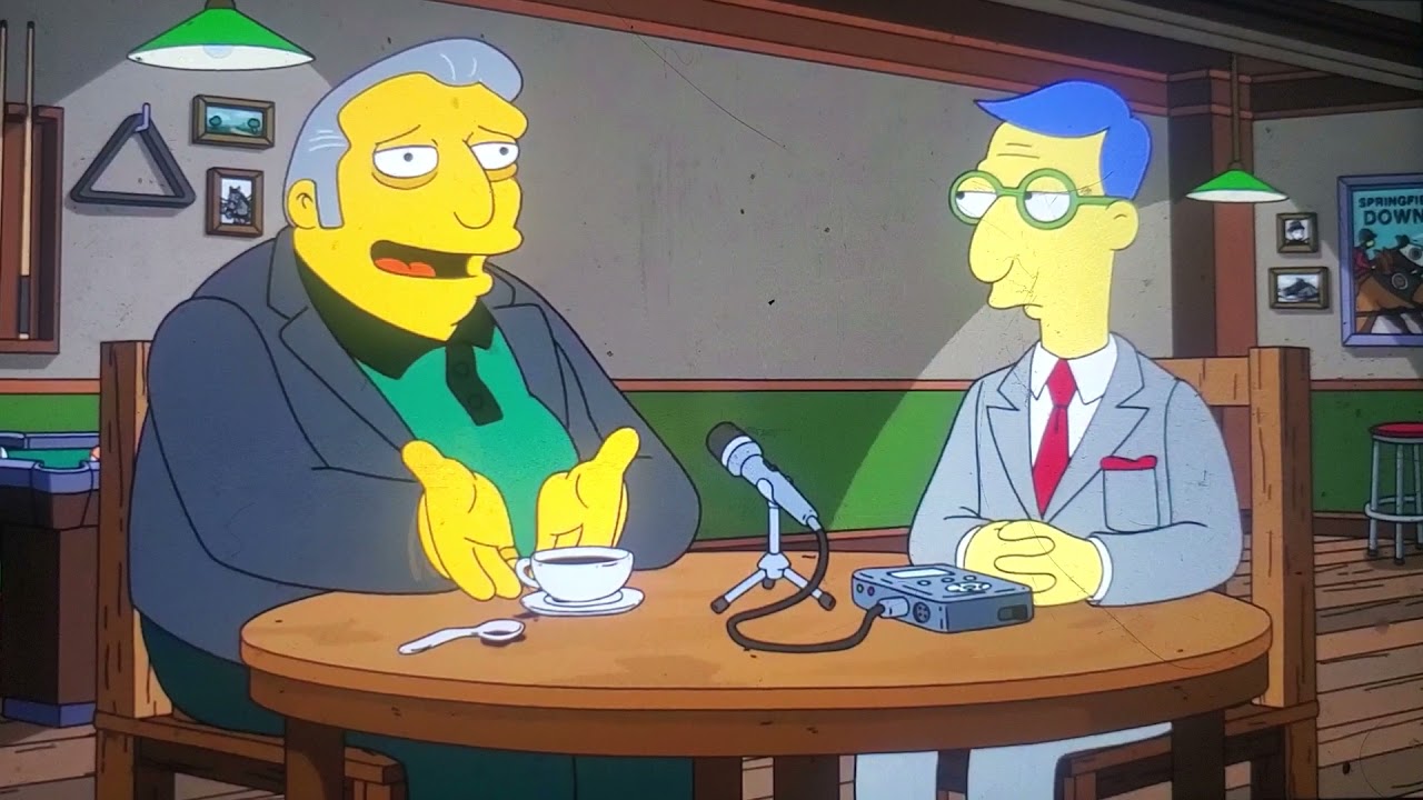 the simpsons fat Tony and blue-haired lawyer (2017) - YouTube