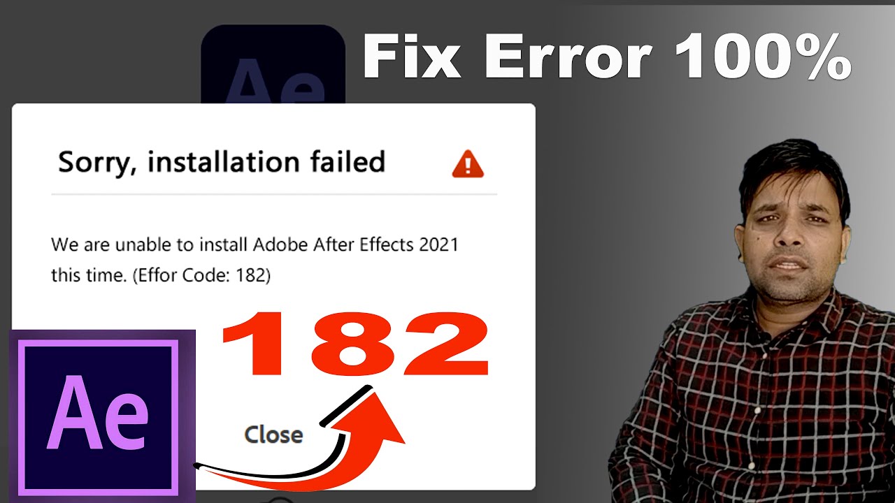 How To Fix Sorry Installation Failed Adobe After Effects Error Code how-to-fix-sorry-installation-failed-adobe-after-effects-error-code
