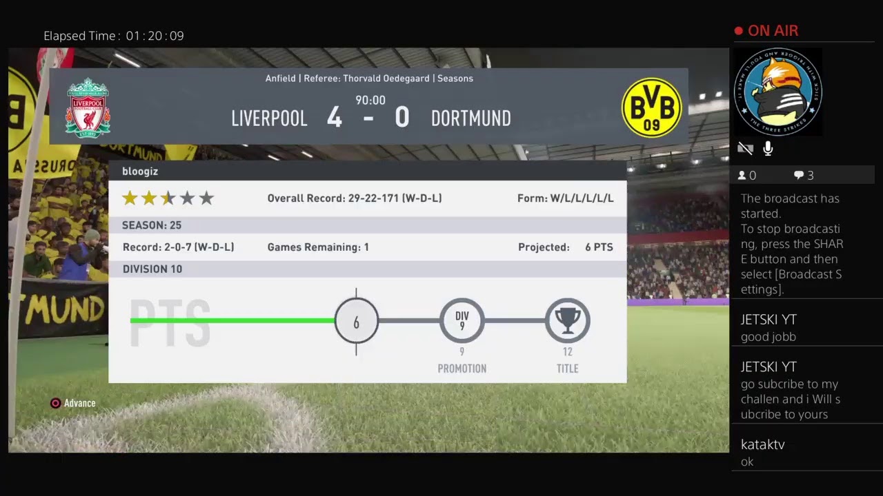 Fifa20 live now - YouTube