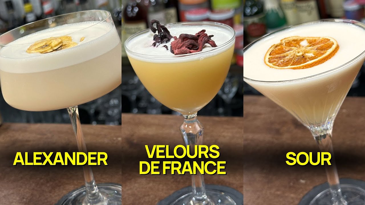the 3 BEST Brandy Cocktails - These are my Favourites! - YouTube