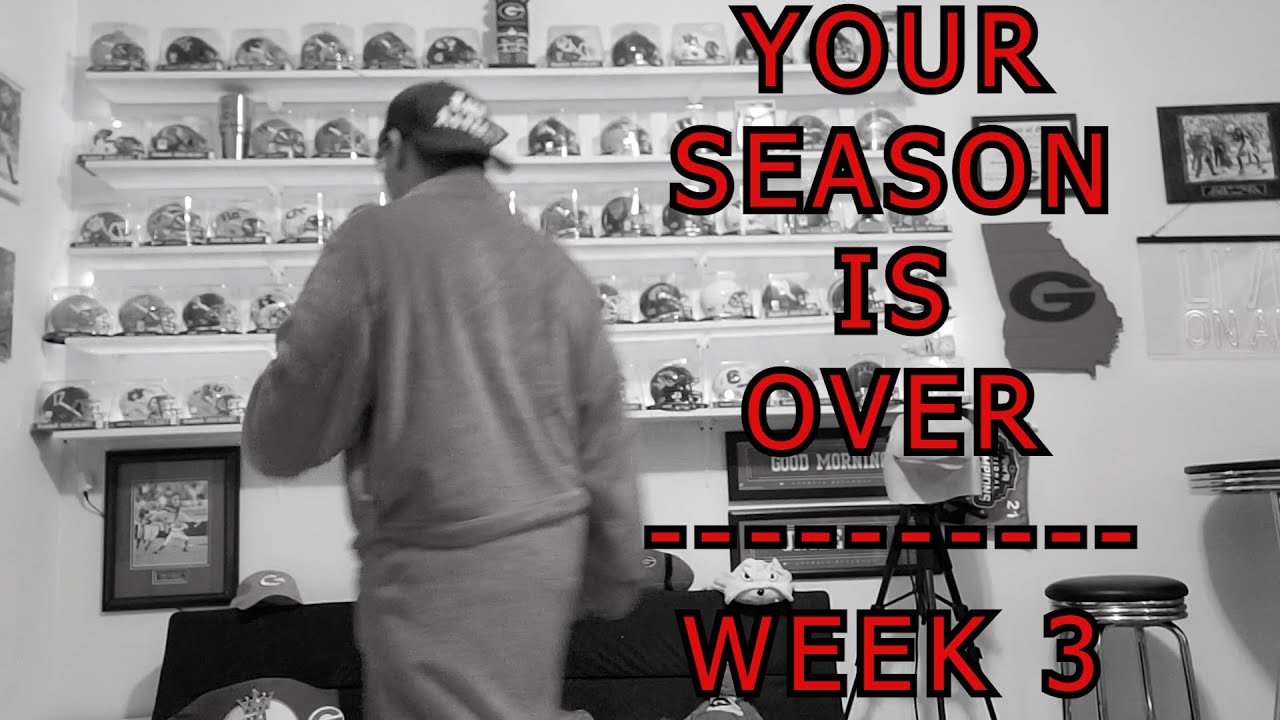 YOUR SEASON IS OVER WEEK 3 COLLEGE FOOTBALL RECAP | AUBURN MIAMI SOUTH ...