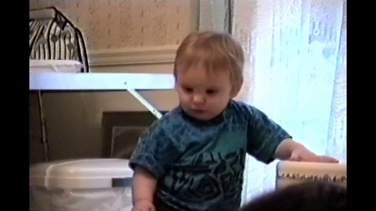 Remer Home Movies 1992 September Grandpa Larry and Grandma Jaynie visit ...