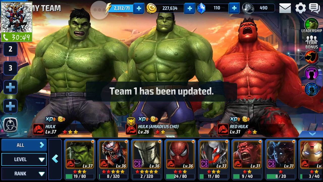 Future fight review/ new hulk - YouTube