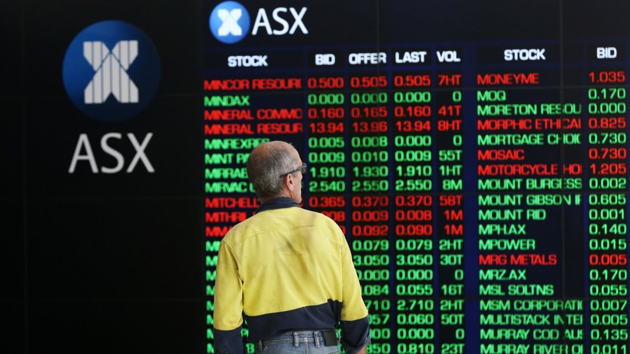 ASX 200 finishes up 0.13 per cent but property and healthcare down - YouTube