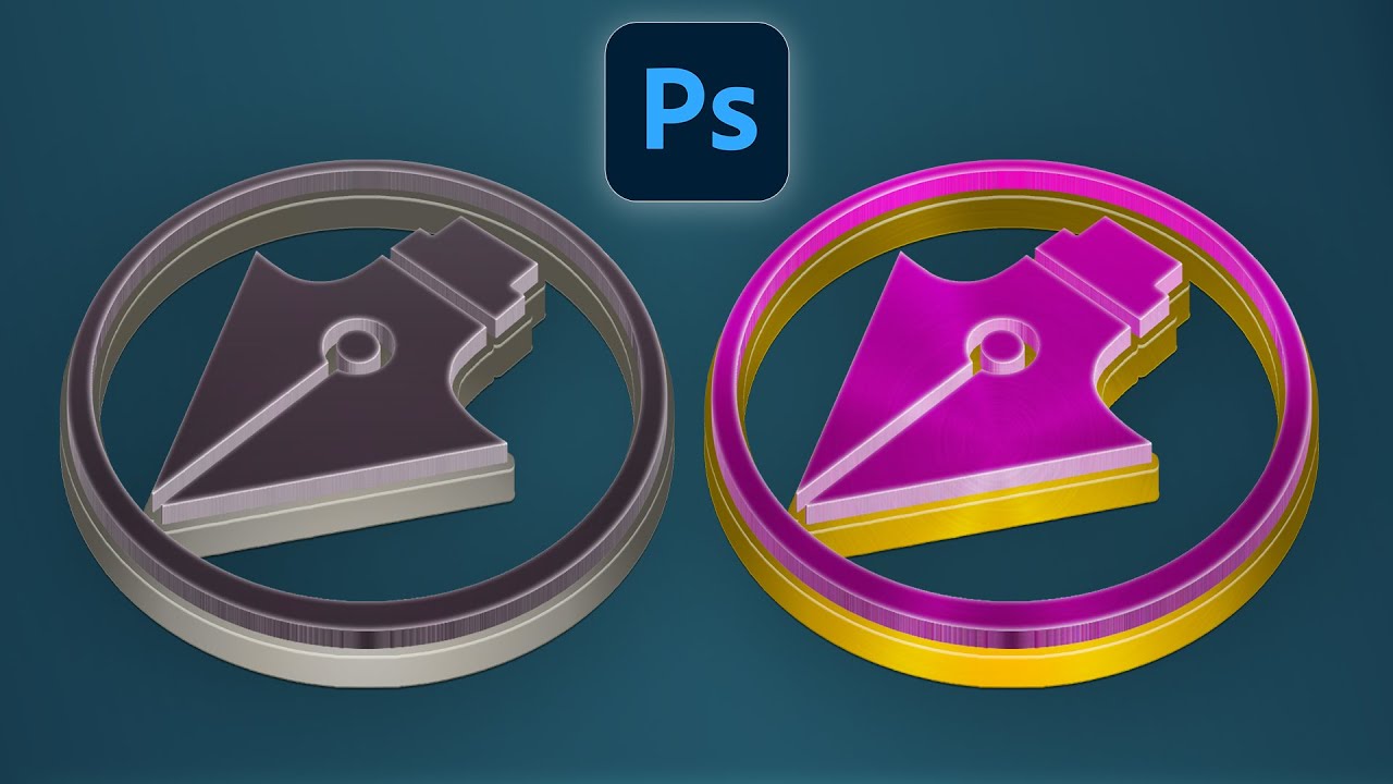 3D Logo Tasarımı Nasıl Yapılır? ( Photoshop CC 2021 Dersleri ) - YouTube