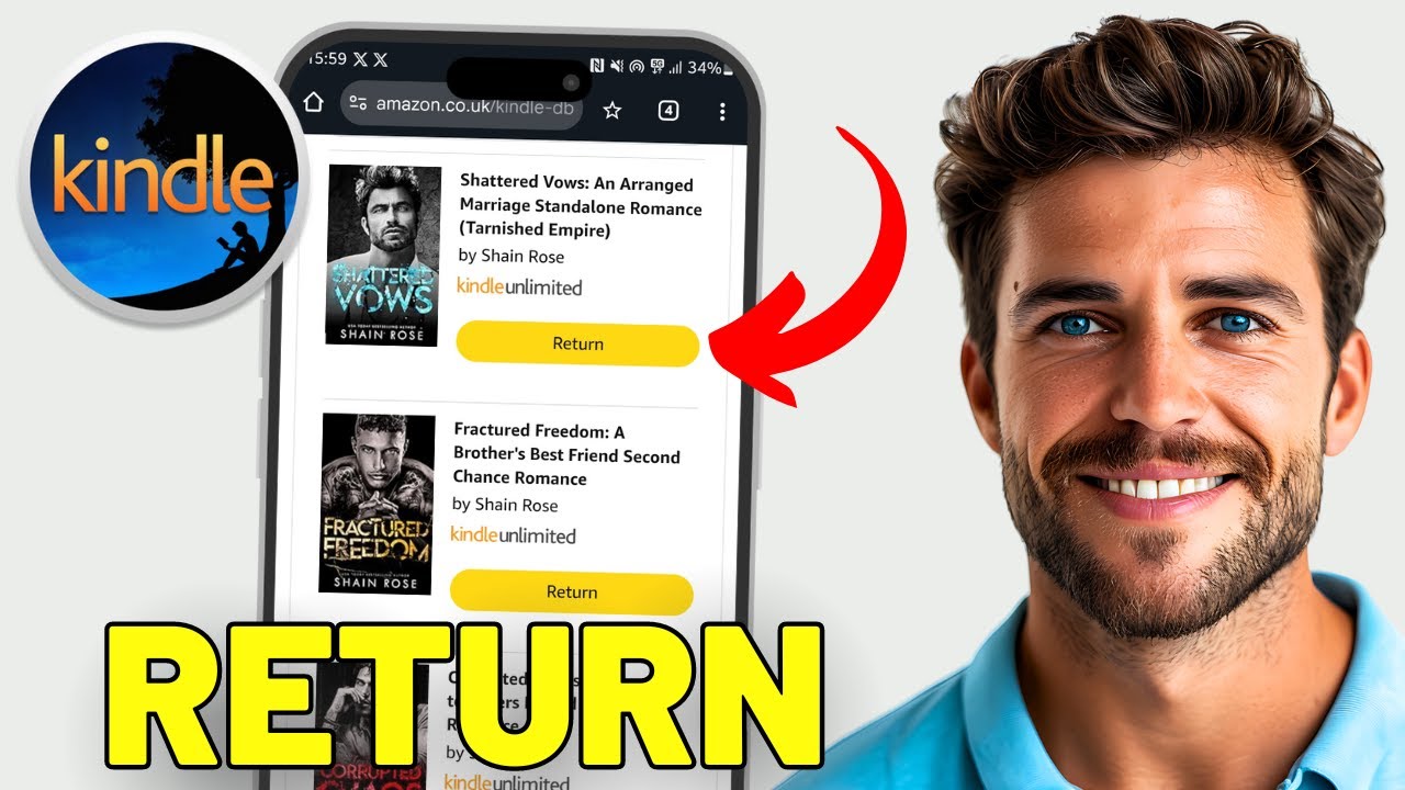 How to Return Book on Kindle Unlimited - YouTube