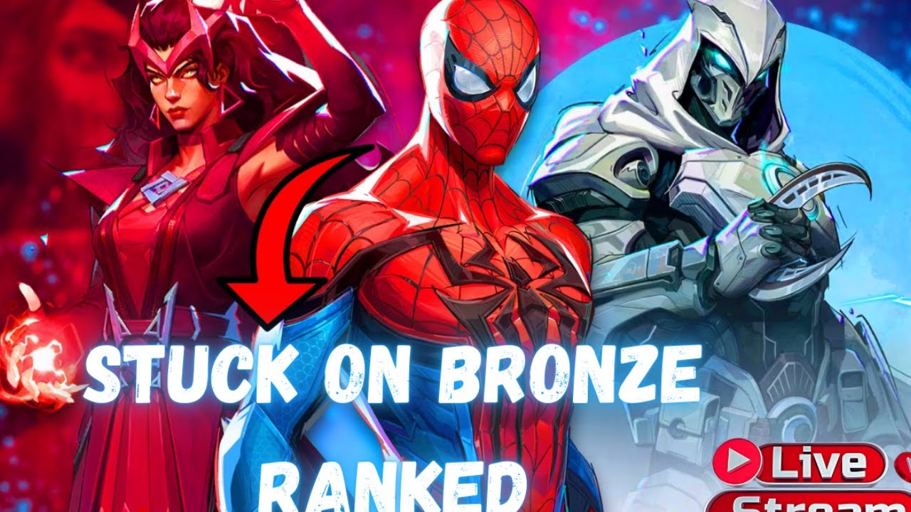 MARVEL RIVALS COMPETITIVE BUT STUCK ON BRONZE - YouTube