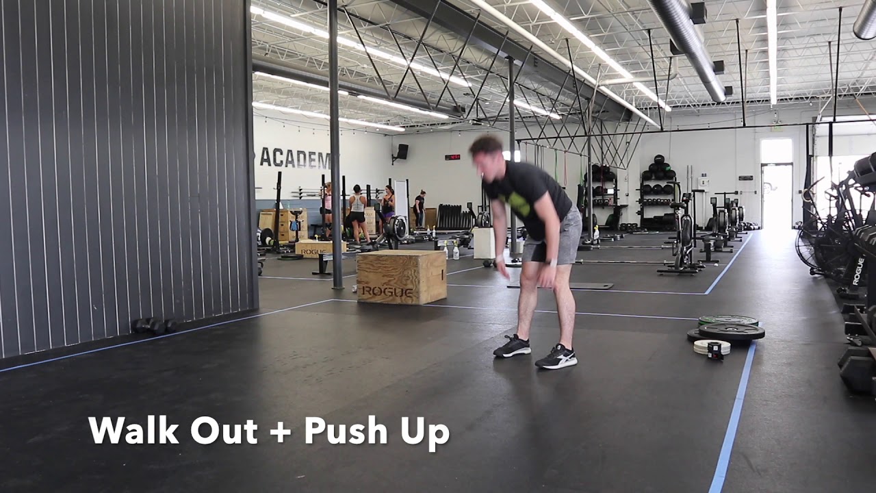 Walk Out + Push Up - YouTube