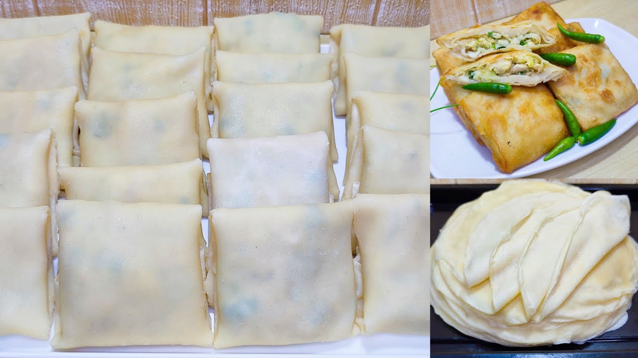RESEP MARTABAK TELUR SAYUR UNTUK IDE JUALAN‼️Resep Kulit Risol Martabak ...