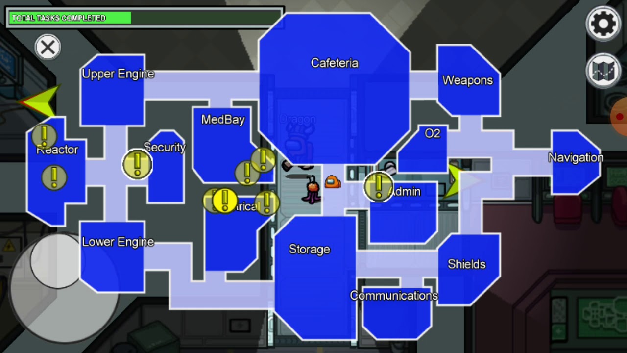 Among Us - Skeld Map Tasks - YouTube